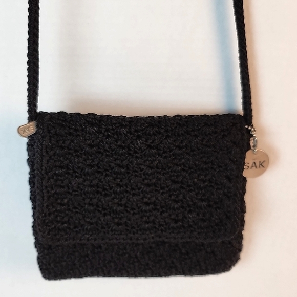 The Sak | Bags | The Sak Black Crochet Small Crossbody Bag Beautiful ...